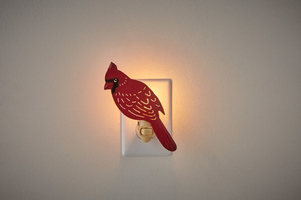 Cardinal Night Light – Modern Rustic Home