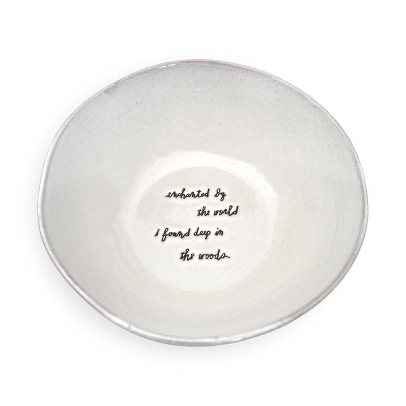 RAE DUNN CLAY - SENTIMENT SERVING BOWL – Modern Rustic Home