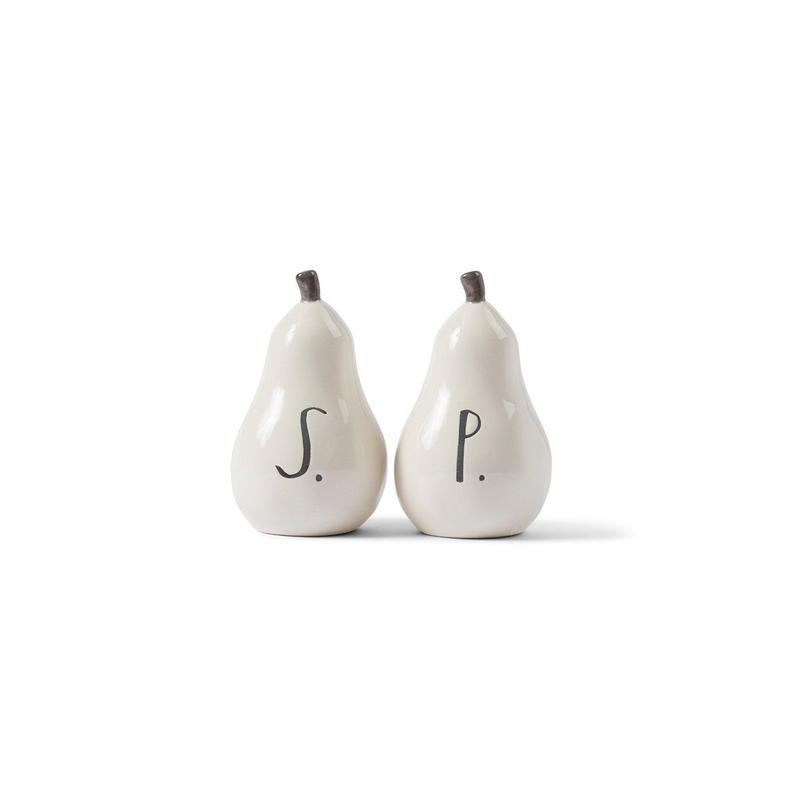 RAE DUNN CLAY - STEM PRINT PEAR S + P CELLARS SET – Modern Rustic Home