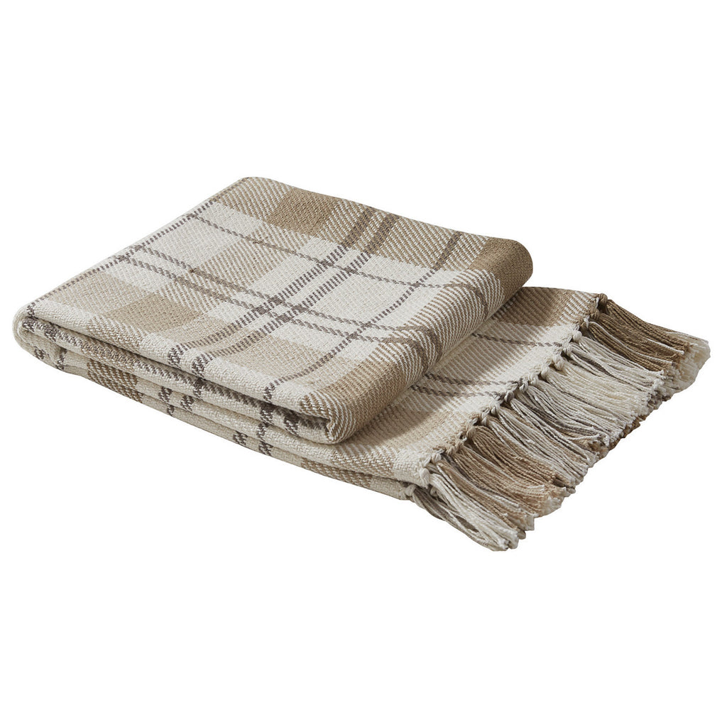 In The Meadow Plaid Throw – Modern Rustic Home