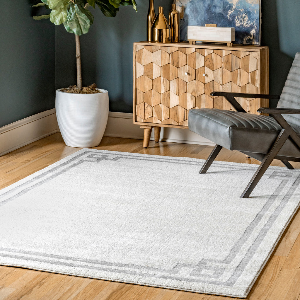Imani Classic Border Rug – Modern Rustic Home