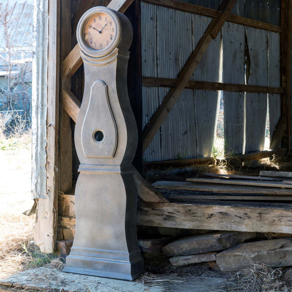 Painted Hall Grandfather Clock – Modern Rustic Home