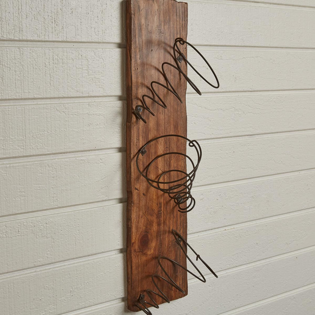 Spring Wall Wine Rack – Modern Rustic Home