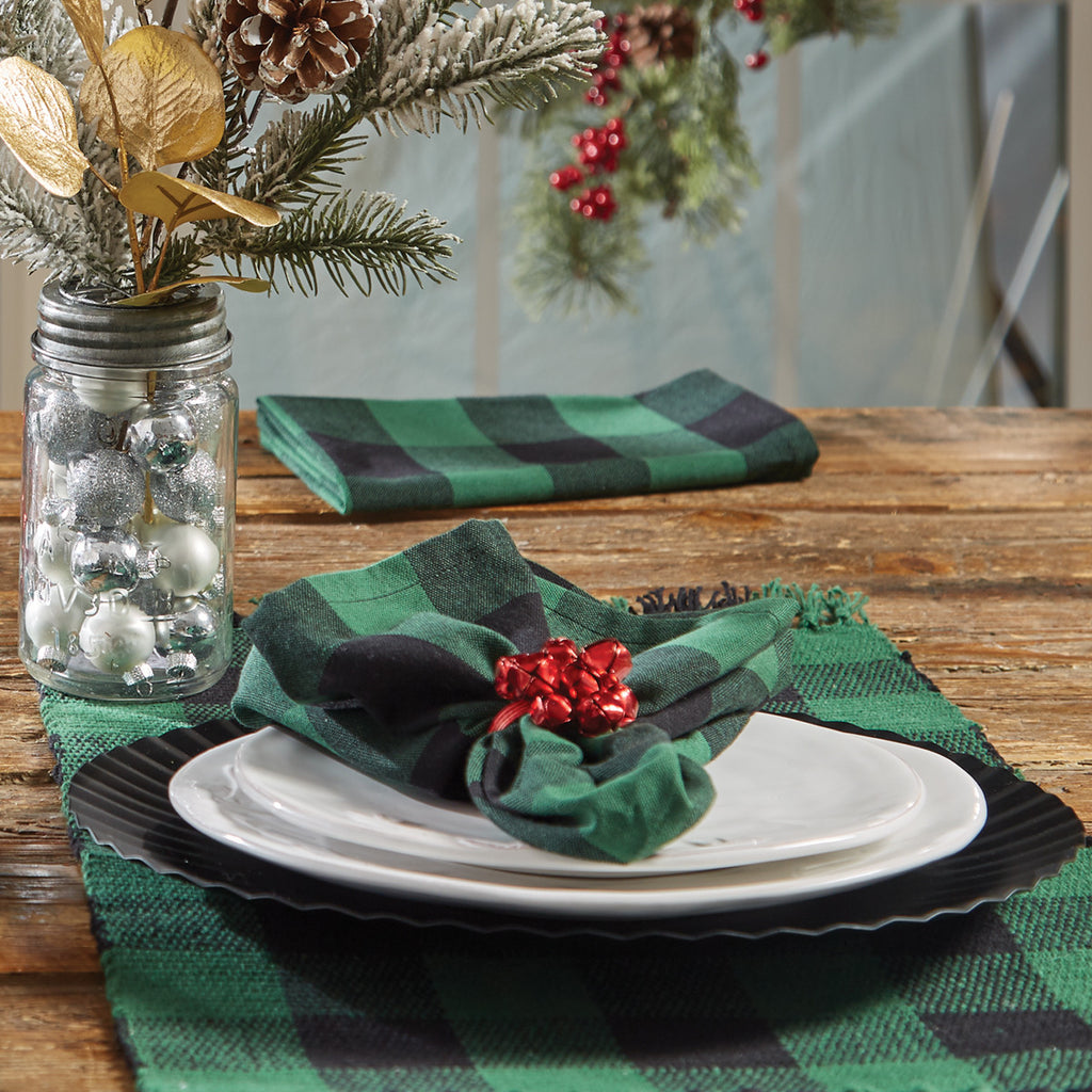 Wicklow Check Napkin - Forest (Set of 4) – Modern Rustic Home