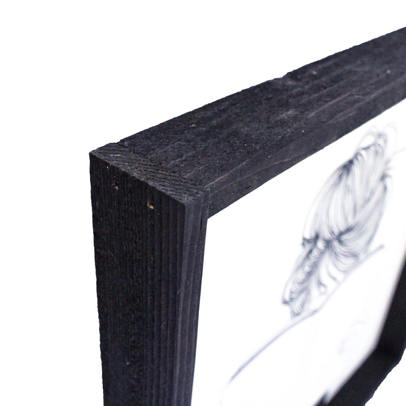 Reading Silhouette Wood Sign – Modern Rustic Home